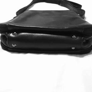 Perlina | Bags | Perlina Black Leather Crossbody Purse | Poshmark